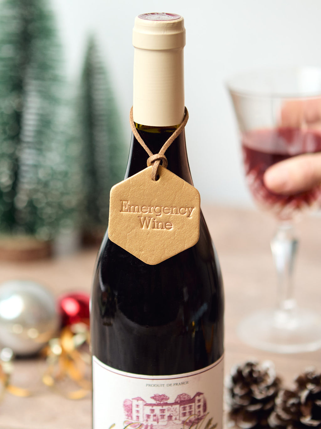 Emergency Hexagon Wine Label – Parkin and Lewis