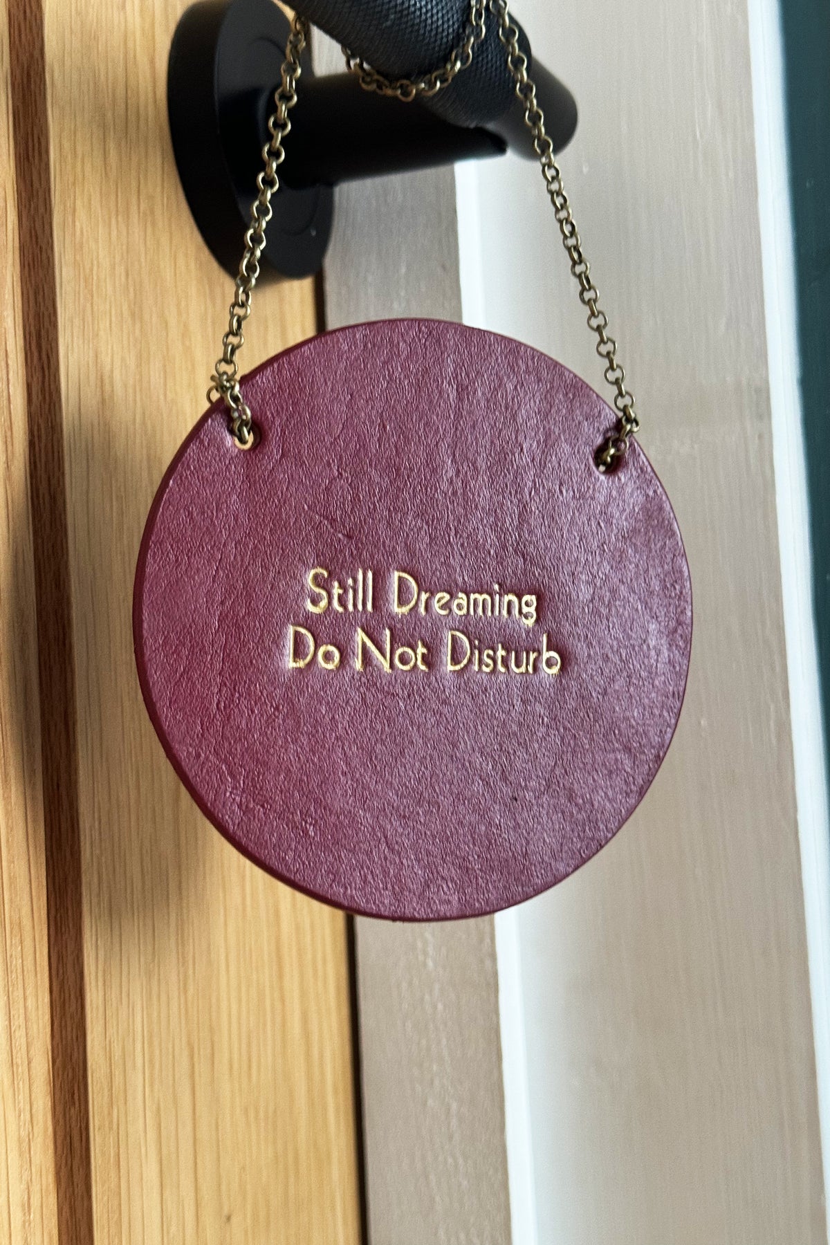 Leather Door Hanger Labels – Parkin and Lewis