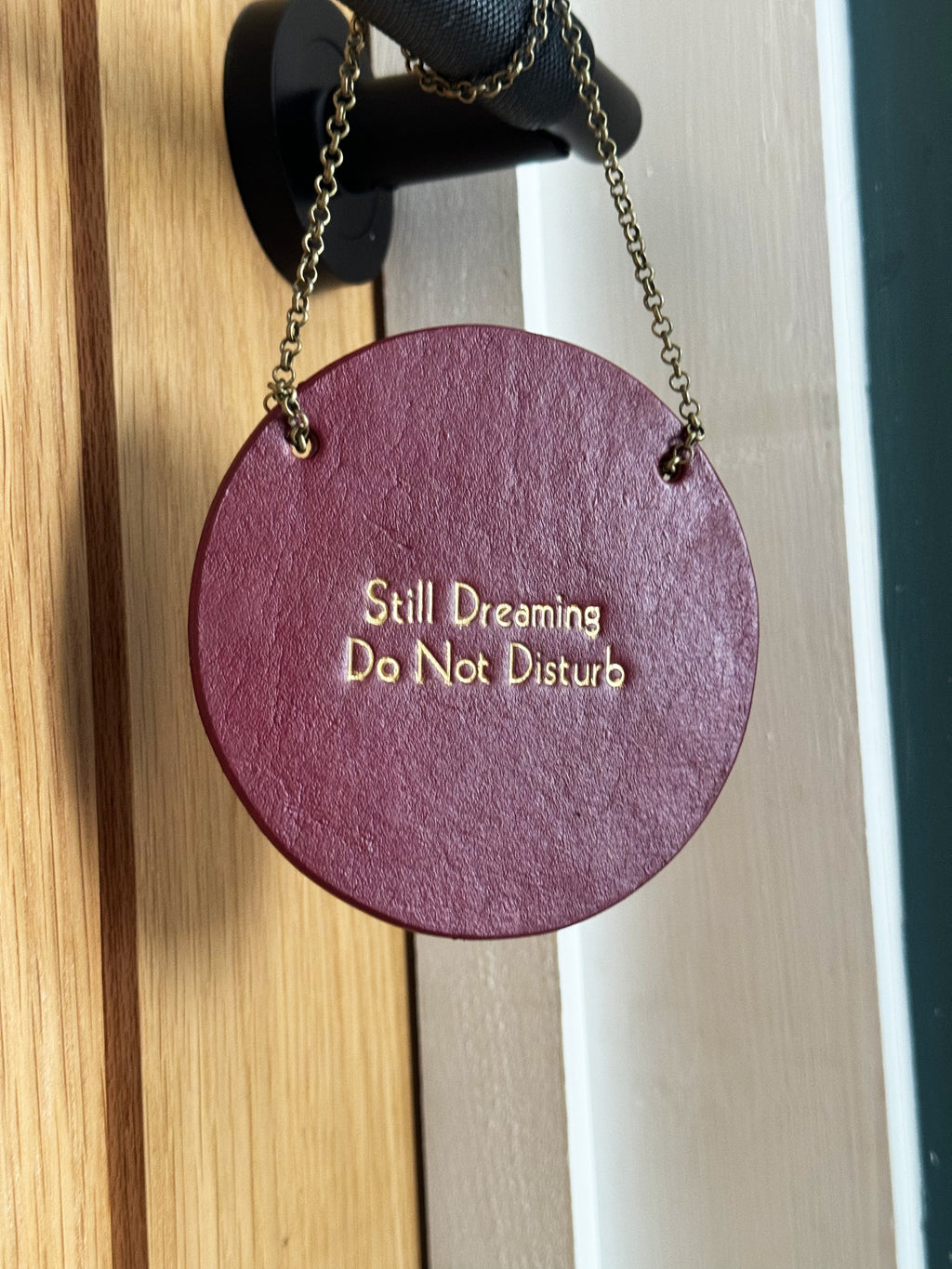 Leather Door Hanger Labels – Parkin and Lewis