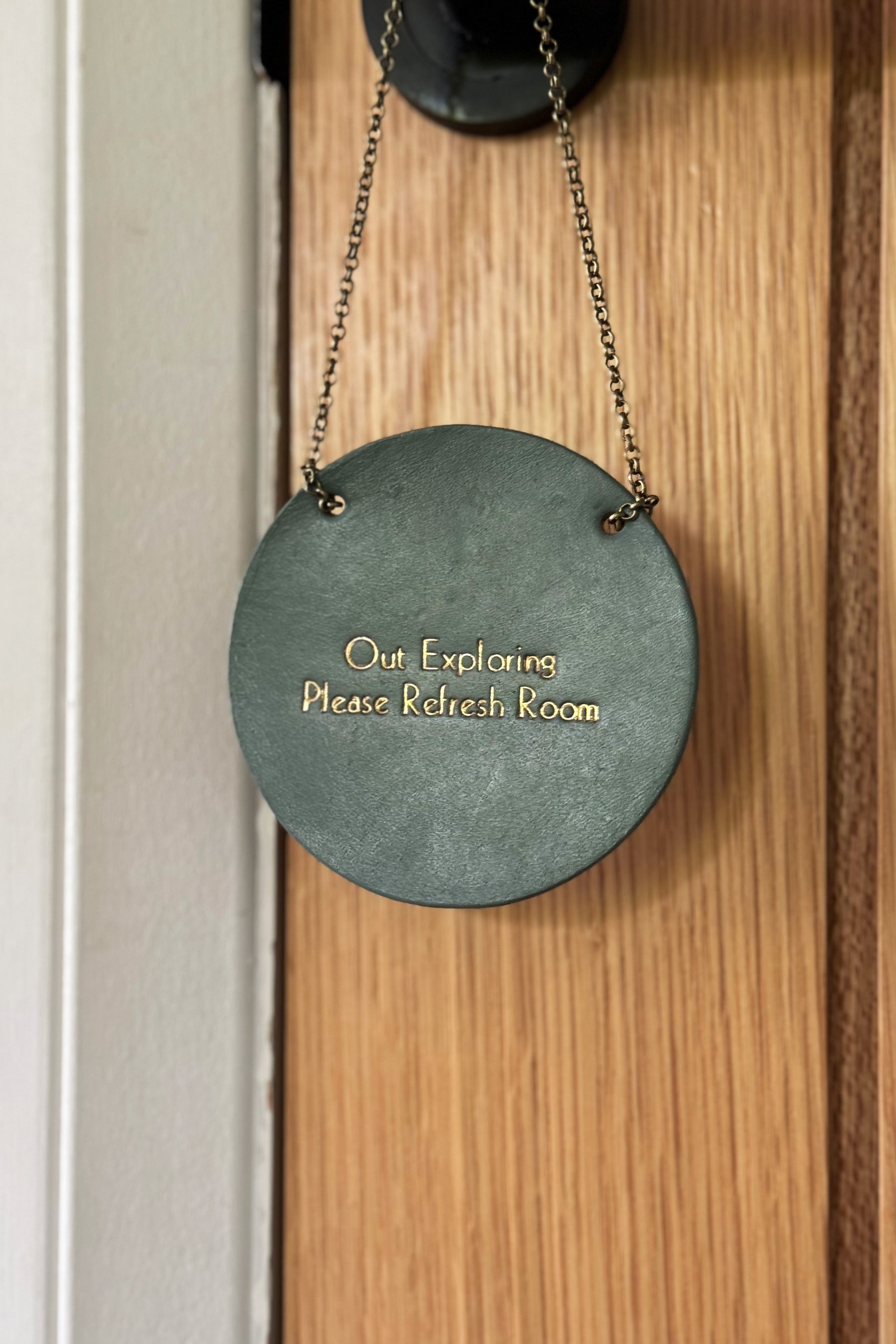 Leather Door Hanger Labels – Parkin and Lewis